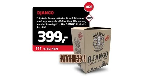 11 Django 25 Skuds Krudthuset Tørring