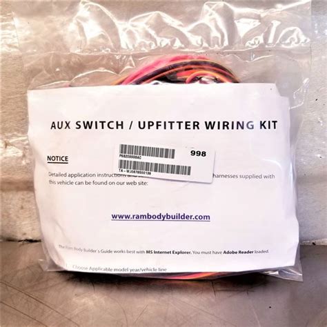 Ram Upfitter Switch Wiring