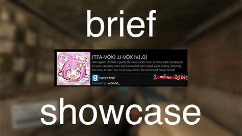 Tfa Vox Mod Showcase Jj Vox Youtube
