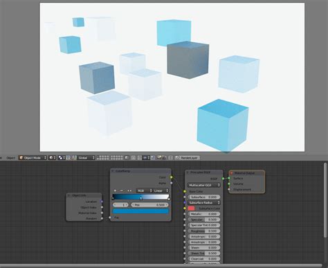 Mesh Instantiating Objects And Applying Different Material To Them