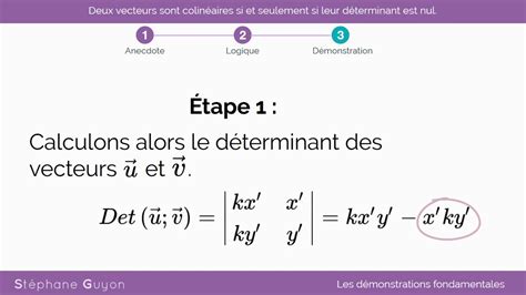 Démonstrations Fondamentales Colinéarité Youtube