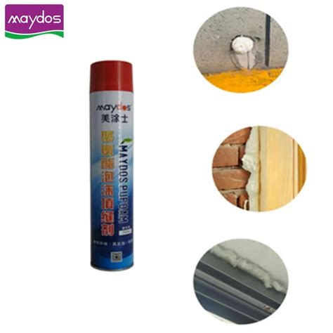 Maydos Super Strong Polyurethane Foam Pu Spray Mounting Doors And