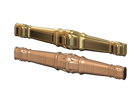 Stl File Oblong Lotus Flower Bead Capital Column Relief 3d Print Model