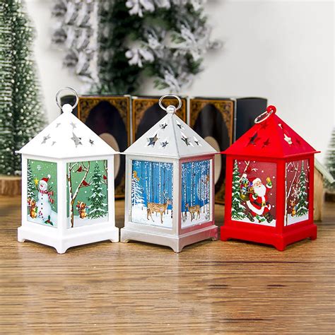 Фестиваль СВЕТОДИОДНЫЙ светильник дом Рождественская елка с украшениями в форме звезд для