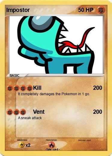 Pokémon Impostor 141 141 Kill My Pokemon Card