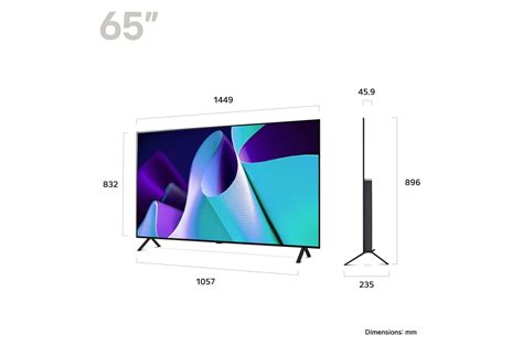 65 Inch Lg Oled Ai B4 4k Smart Tv 2024 Oled65b42la Aek Lg Uk