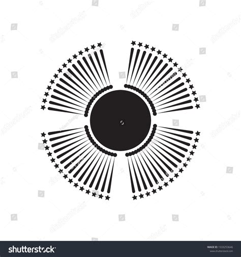 Ornament Outline Circle Background Abstract Vector Stock Vector Royalty Free 1533253646