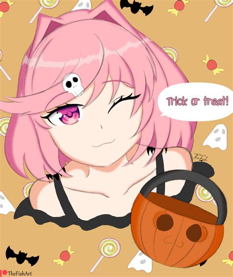 Natsuki Happy Halloween Rnatsuki