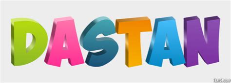 Dastan Efecto De Texto Y Diseño De Logotipos Nombre