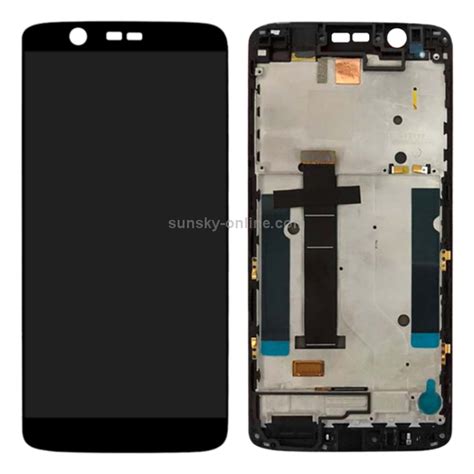 Zte Axon 7 Mini B2017 B2017g 디지타이저 전체 어셈블리 프레임 포함 용 Oem Lcd 화면 검정