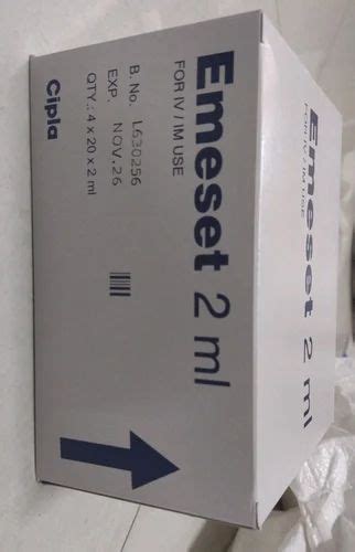 Emeset 2 Ml Injection For Hospital At ₹ 4 95 Piece In Surat Id