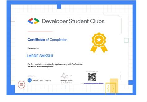 Sakshi Labde On Linkedin Devtown