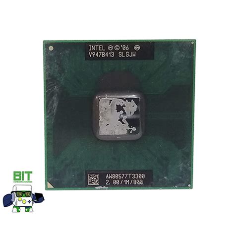 Procesador Portátil Intel Celeron Dual Core T3300 Slgjw bitcomunicaciones com