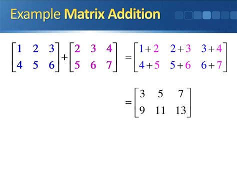 PPT Matrix Algebra PowerPoint Presentation Free Download ID 2529686