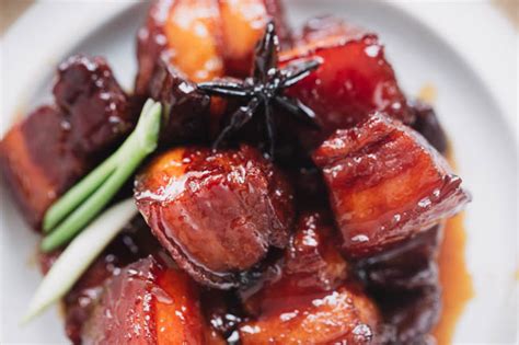 Chairmans Red Braised Pork Belly China Sichuan Food
