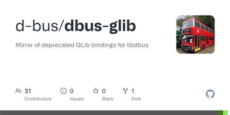 Github D Busdbus Glib Mirror Of Deprecated Glib Bindings For Libdbus Github D Busdbus Glib Mirror Of Deprecated Glib Bindings For Libdbus