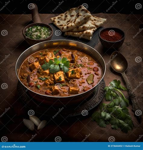 Indian Shahi Paneer Or Paneer Butter Masala Indian Creamy Paneer