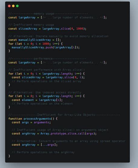 Kartik Kaushik On Linkedin Javascript Arrayslice Optimization