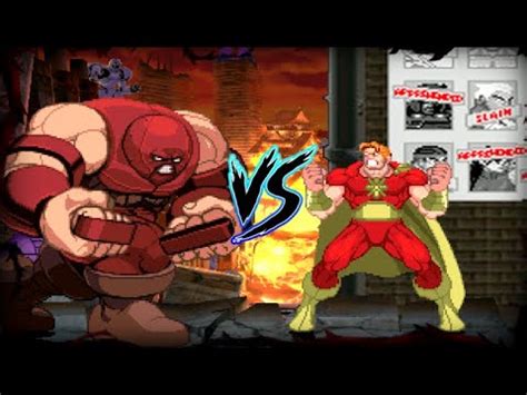 Juggernaut Vs Hyperion MUGEN BATTLE YouTube