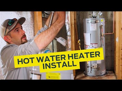 How To Replace A Gas Water Heater SharkBite
