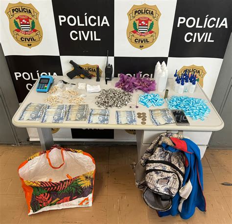 Polícia Civil prende traficante em Santos