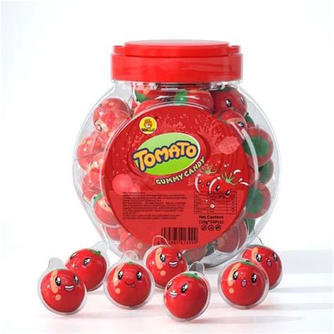 Tomato Gummy Ball Candy