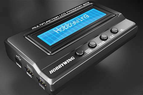 3 IN 1 Multifunction LCD Program Box Integrated With USB Adaptor And Lipo Voltmeter HOBBYWING