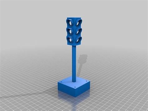 Parametric Traffic Light Model Free 3d Model 3d Printable Cgtrader