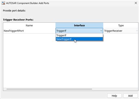 Configure Receiver For Autosar External Trigger Event Communication Matlab And Simulink
