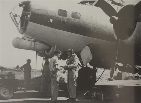 Boeing B 17g An Aps 4 Radar Equipped B 17 Over Sinai Passed For