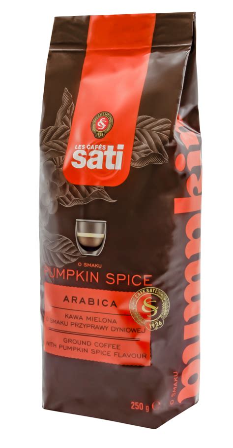 Kawa Mielona Cafe Sati Pumpkin Spice Przyprawa Dyniowa 250 G
