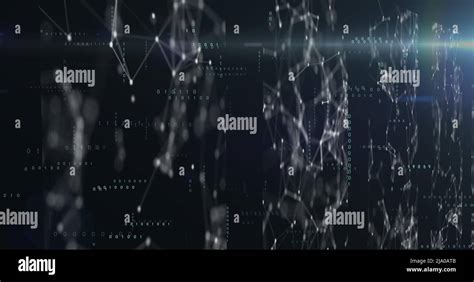 Image Of Data Processing Over Shapes Stock Photo Alamy