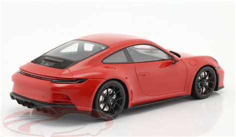 1 18 Minichamps 2022 Porsche 911 992 Gt3 Touring Guards Red Car
