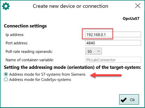 Device Opc Ua With A S From Siemens