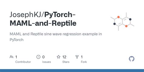 github josephkj pytorch maml and reptile maml and reptile sine wave