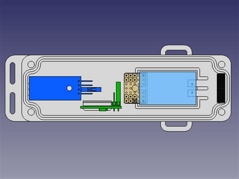Home Assistant Glow Box For Esp 01s Board By Simone Rossetto Download Free Stl Model