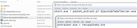 Guía 2 Obtener Recvpacketstxt Packet Extractor V3