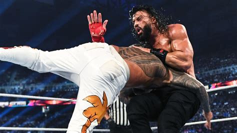 Roman Reigns Vs Jey Uso Tribal Combat For The Undisputed Wwe