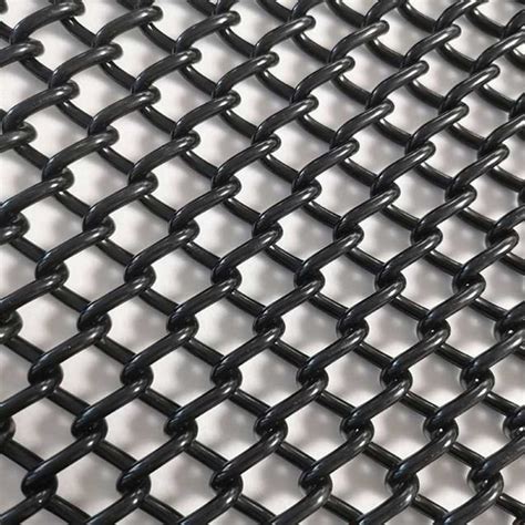 Vinyl Coated Galvanized Small Hole 1 Mini Mesh Chain Link Fence