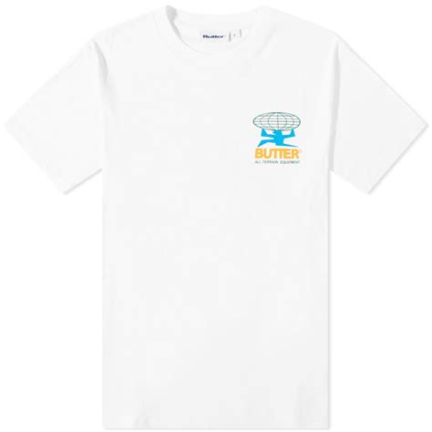 Butter Goods All Terrain T Shirt White End Gb