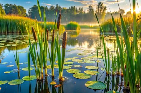 Preserving Natures Vital Ecosystem On World Wetlands Day Premium Ai Generated Image