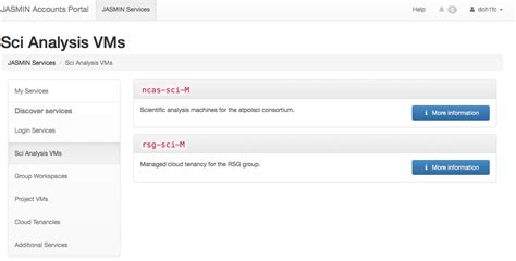 jasmin help site tenancy sci analysis vms