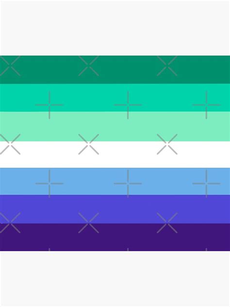 Mlm Flag Poster For Sale By Taigamii Redbubble