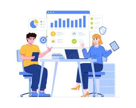 Investing Planning Strategy Stock Vector Illustration Of Return