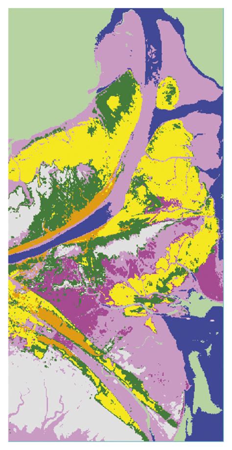hyperspectral image classification results based on the number of mrf