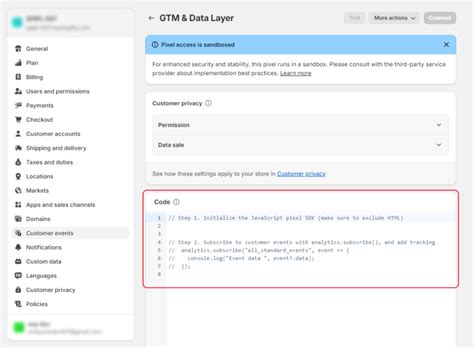Implement Google Tag Manager On Your Shopify Checkout Page