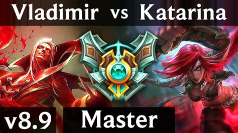 Vladimir Vs Katarina Mid ~ Pentakill Legendary Kda 2447 ~ Korea