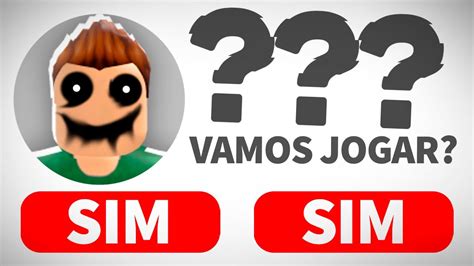 NUNCA ADICIONE ELE no ROBLOX SE NÃO YouTube