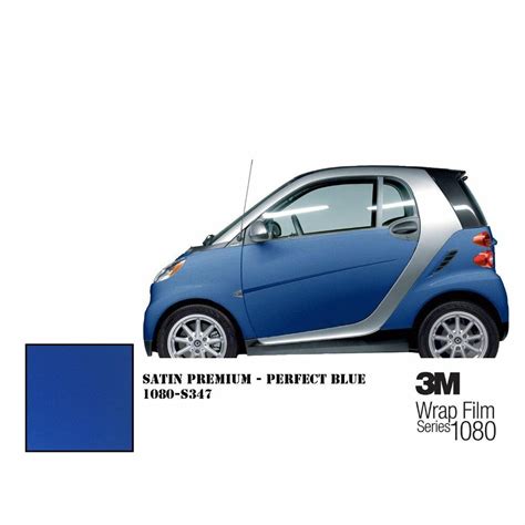 3M 1080 / 2080 SCOTCHPRINT SATIN PERFECT BLUE VINYL WRAP | S347 ...