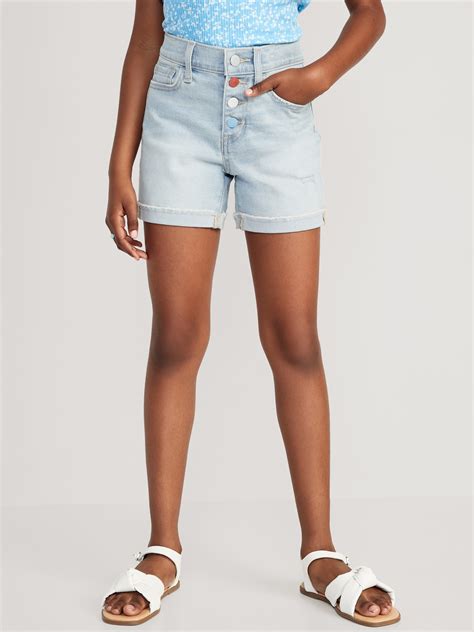 High Waisted Hipster Shorts